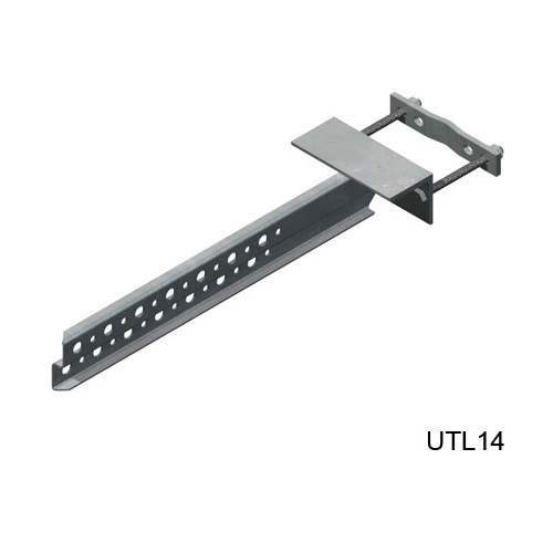 Galvanized 1 4 Cable Support Bracket 10 Pack 3 Hole Steel Cable Tray